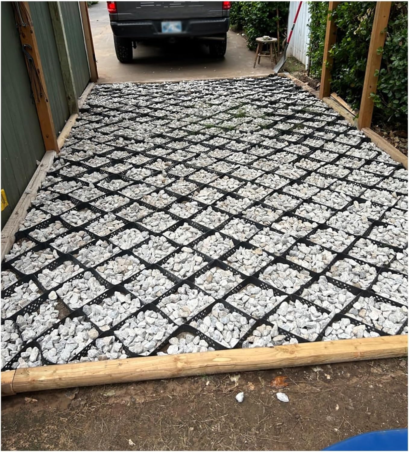 Heavy Duty 4 Inch Gravel Stabilizer for Walkway Driveway and Shed Mud ...