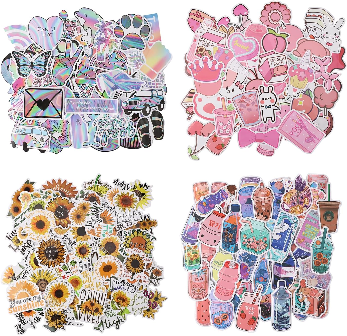 Amazon.com: 200pcs Graffiti Stickers, Cute Waterproof Vinyl Stickers ...