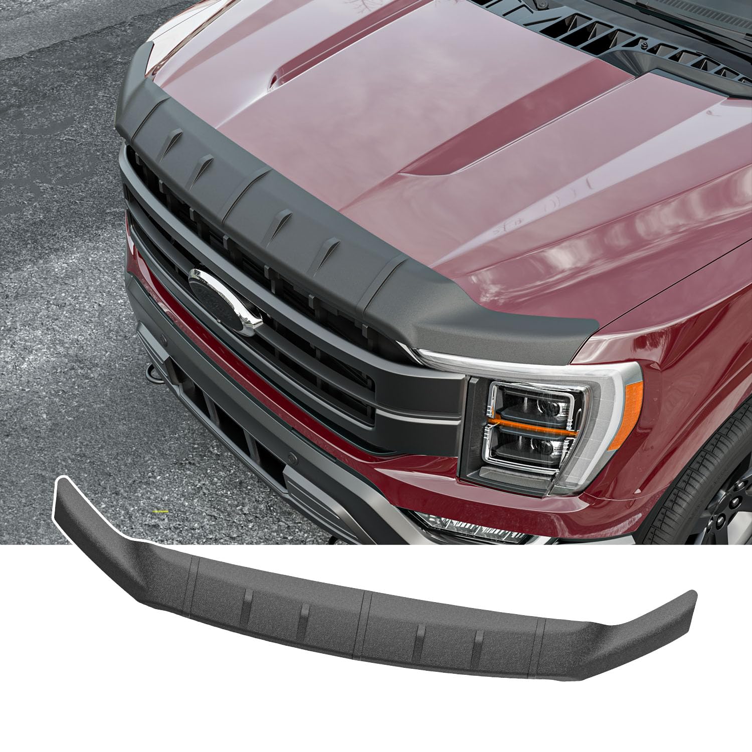 Snapklik.com : Powoq Hood Deflector Compatible