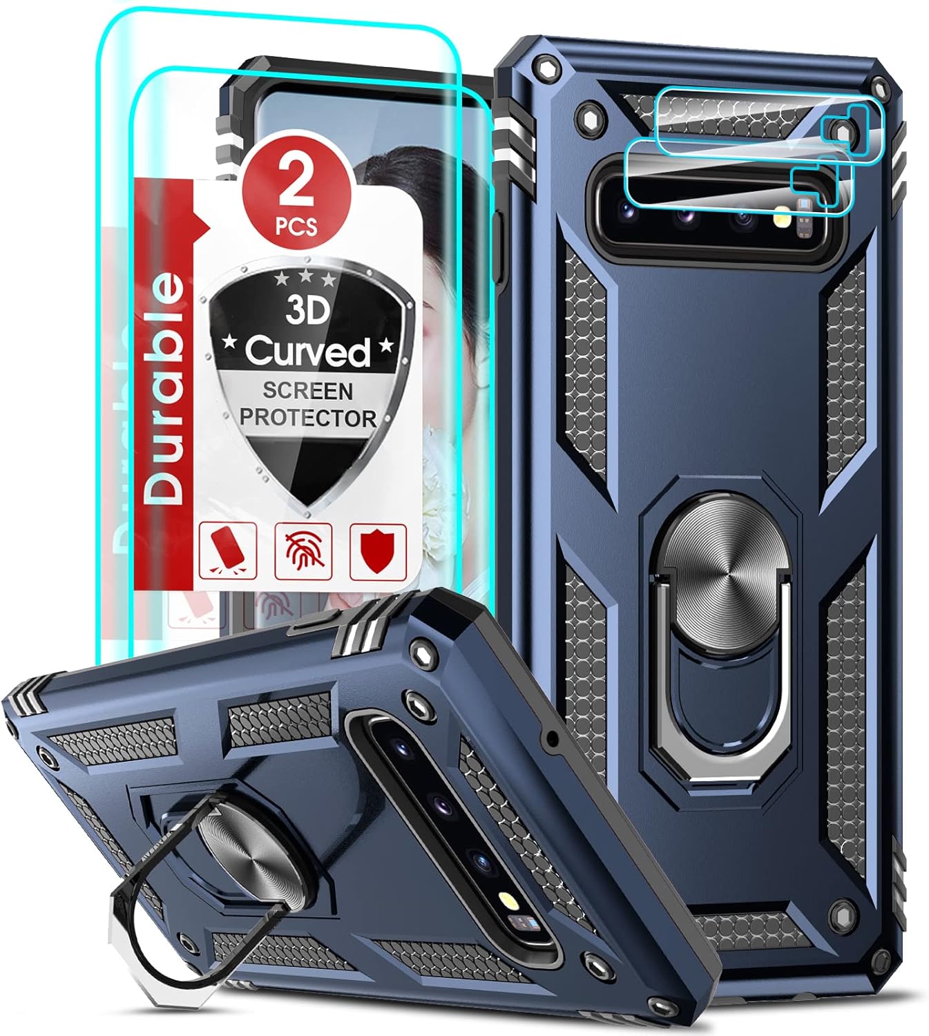 Amazon.com: LeYi for Samsung S10 Case [Not Fit S10 Plus], Samsung ...