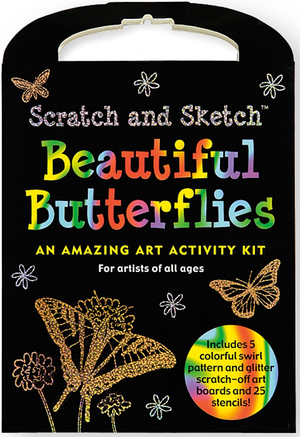 Beautiful Butterflies Scratch & Sketch Kit: Peter Pauper Press ...