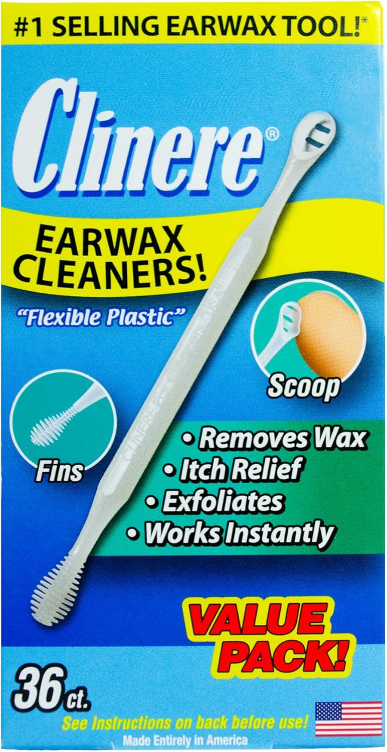 Clinere Ear Cleaners Club Value Pack, 36 Count : Amazon.ca: Health ...