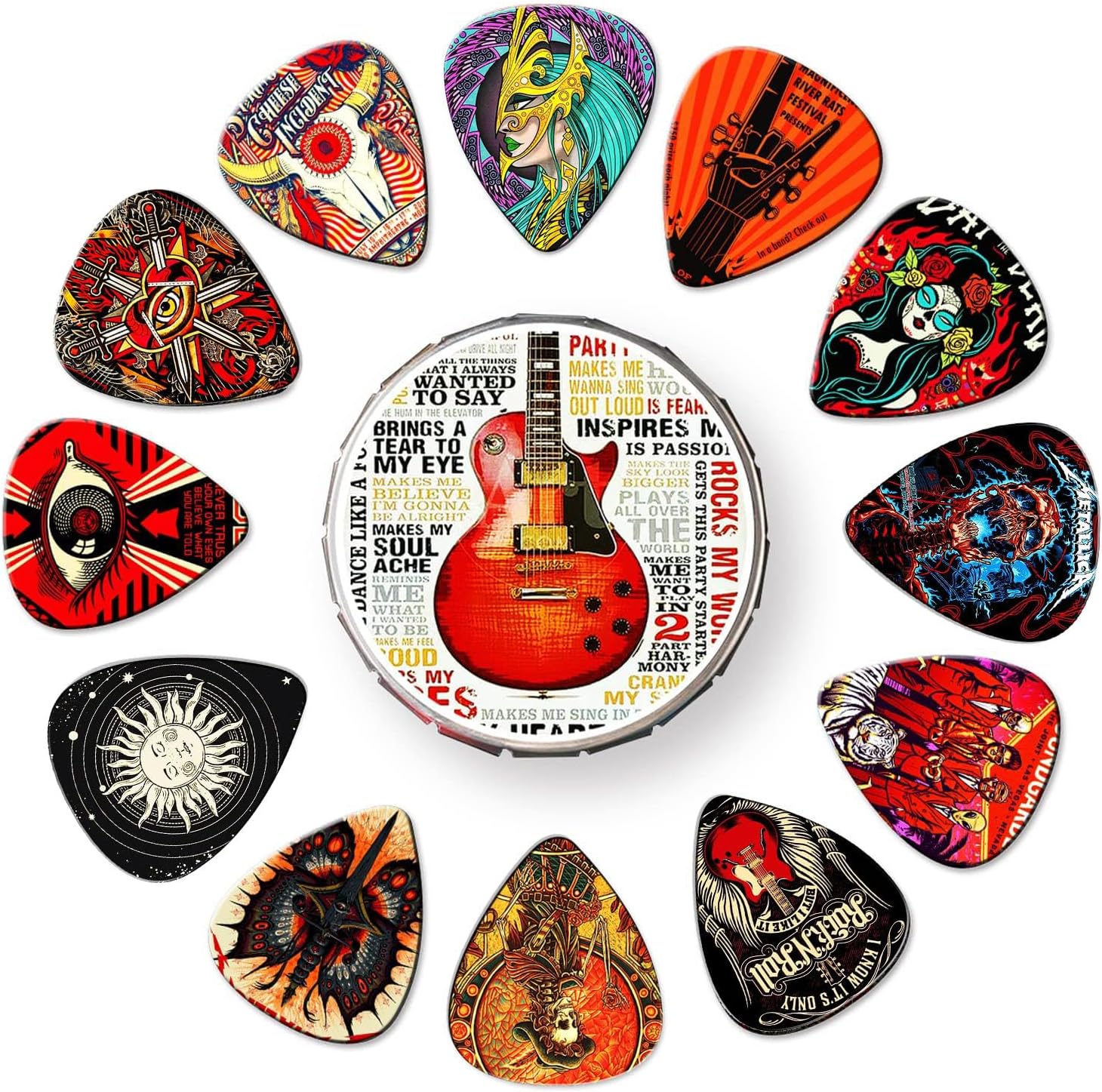 Dunlop Tortex Standard .73mm Yellow Guitar Pick, 12 Pack : Amazon.com ...