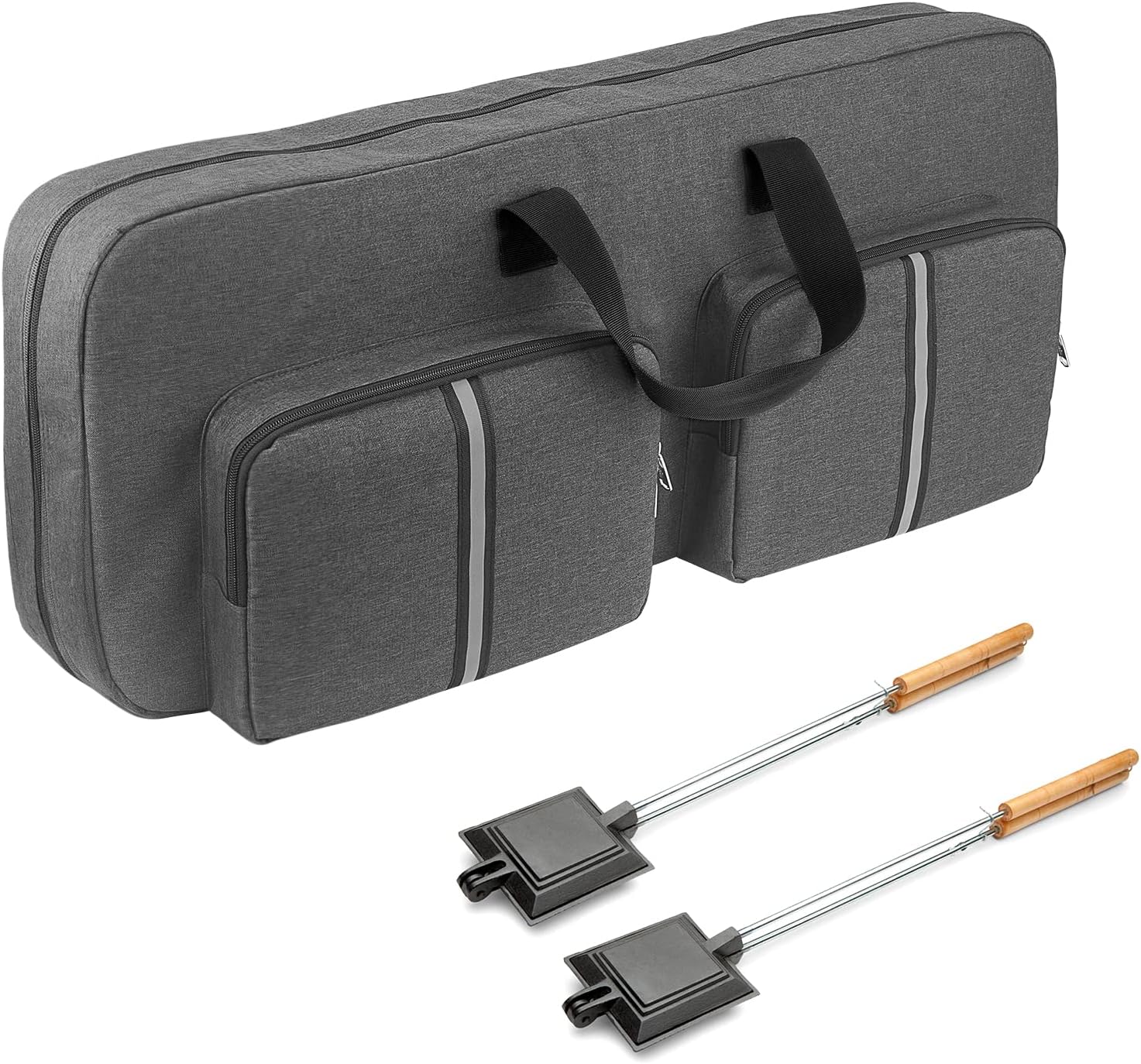 Amazon.com: Kingshion Pie Iron Storage Bag Fits Up To 4 Campfire Pie ...