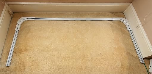 Abalon Motorized Track for Curtains With Remote Control, 1 to 4 meters ...