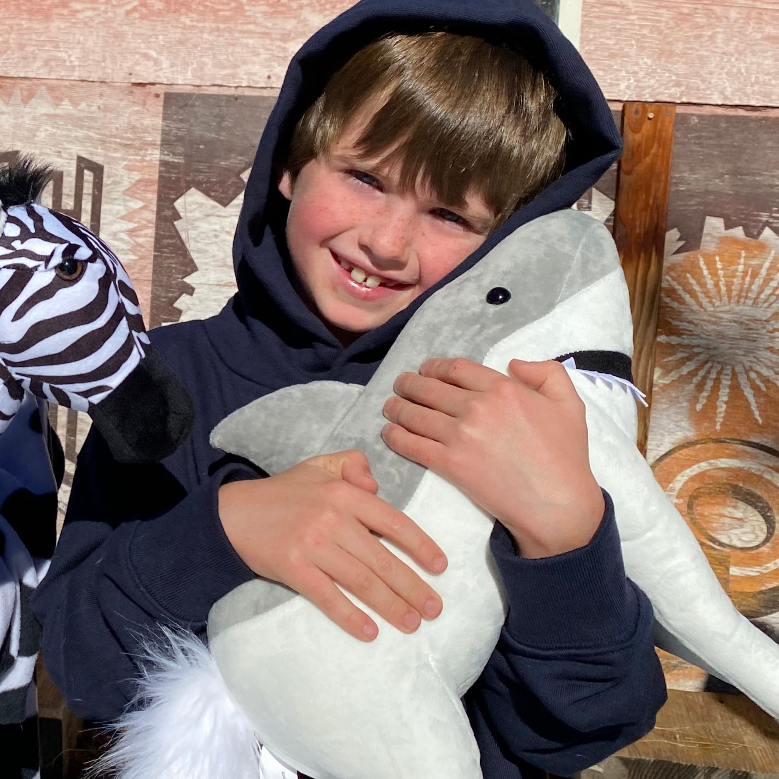 Snapklik.com : Plush Toy Stuffed Animal Mix - Horse & Shark Hybrid ...