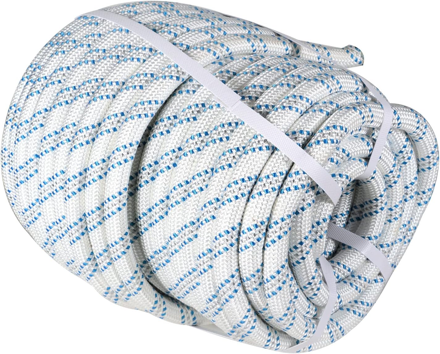 TINVHY 3/4In x 150FT Arborist Bull Rope Double Braid Polyester Rigging ...