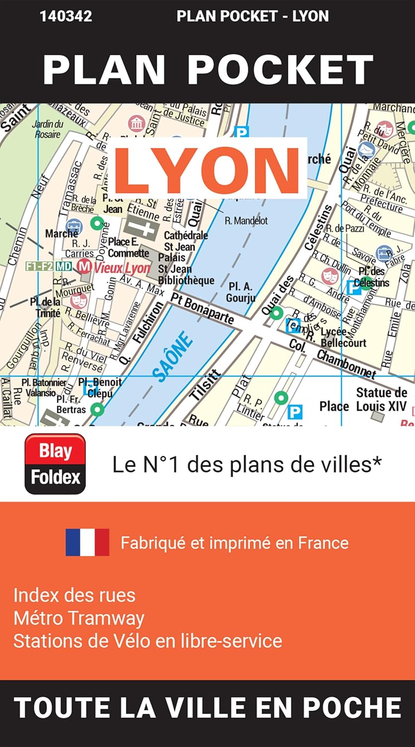 Amazon.com: LYON PLAN POCKET 2023: 9782309507091: BLAY-FOLDEX: Books