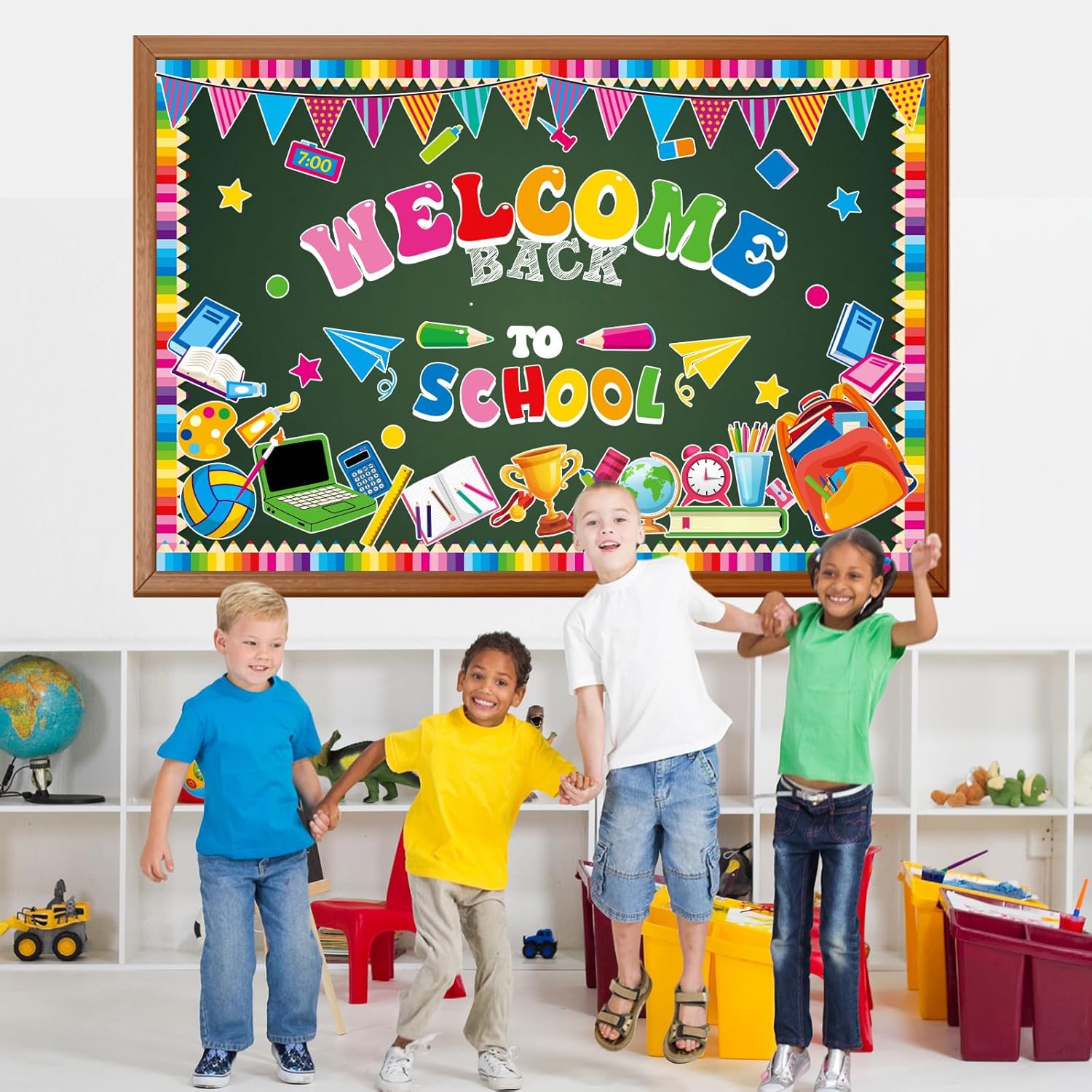 Welcome Back to School Bulletin Board Decorations Dominica | Ubuy
