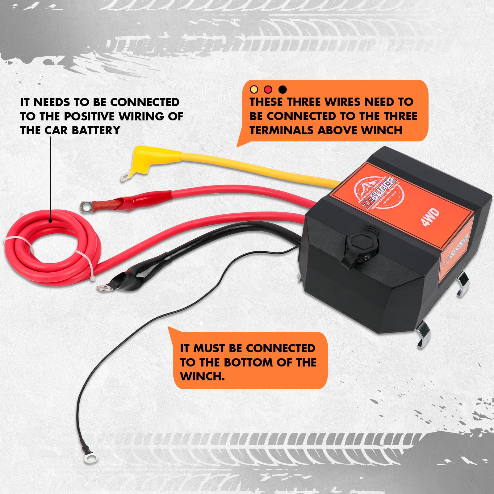 Snapklik.com : Winch Control Box Solenoid Relay For 8000-17000lbs ...