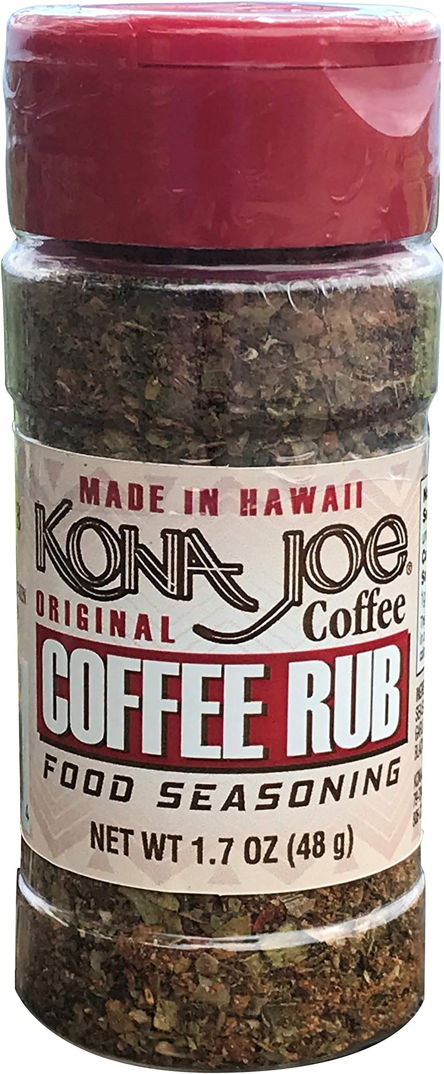 Amazon.com : Kona Joe Coffee Rub Food Seasoning, All Natural Spices for ...