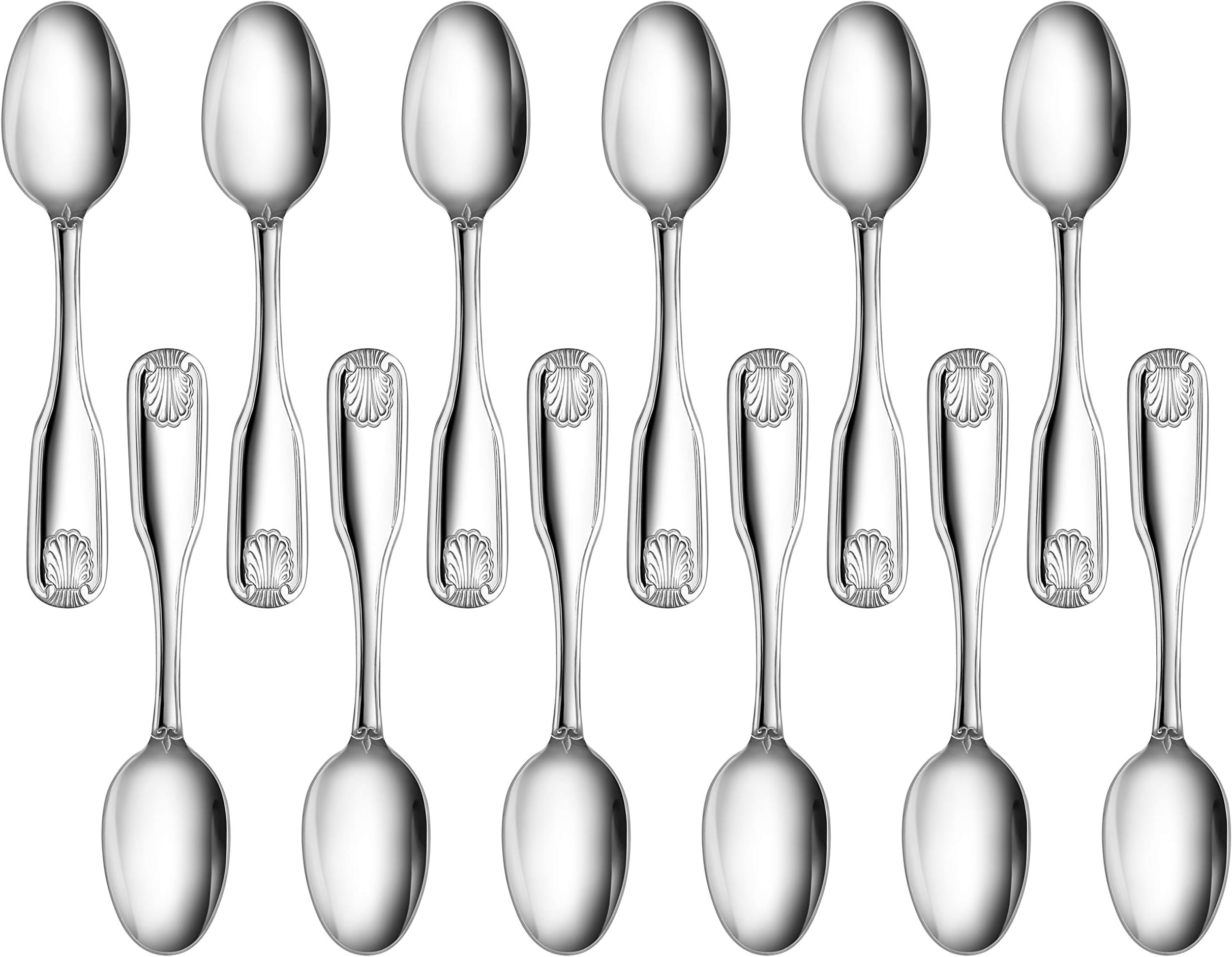Amazon.com: Oneida Classic Shell Set of 4 Dinner Spoons : Home & Kitchen