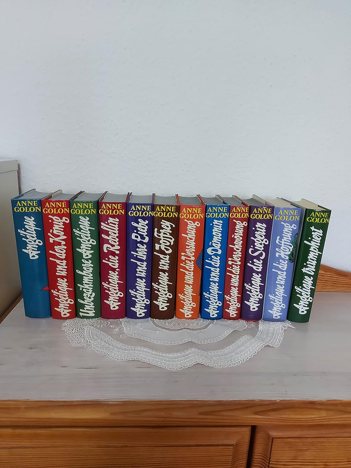 12 Bände ANGELIQUE von Anne Golon (komplette Saga ) : Anne Golon ...