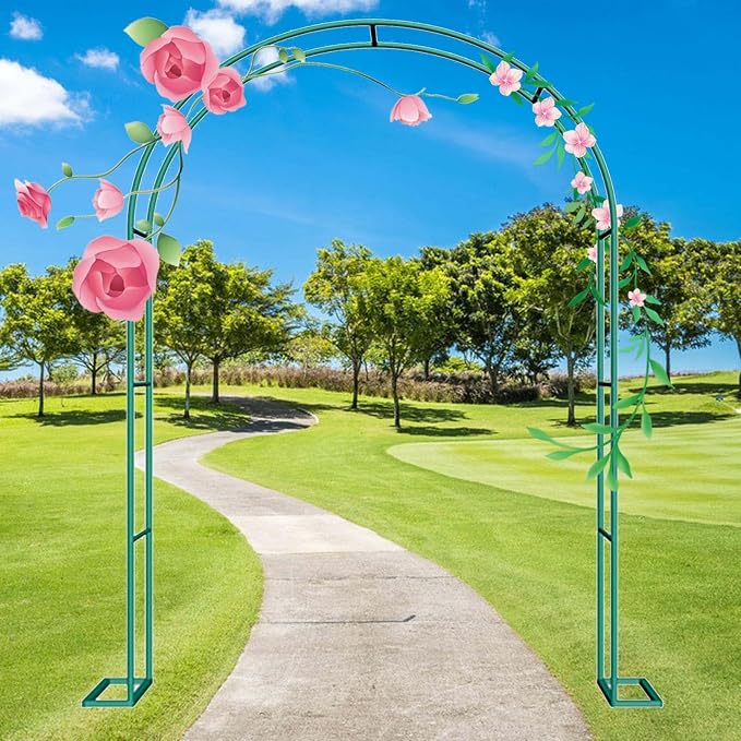 Amazon.com: Lnder Climbing Arch for Plant Garden Stable Arbor Width 31 ...