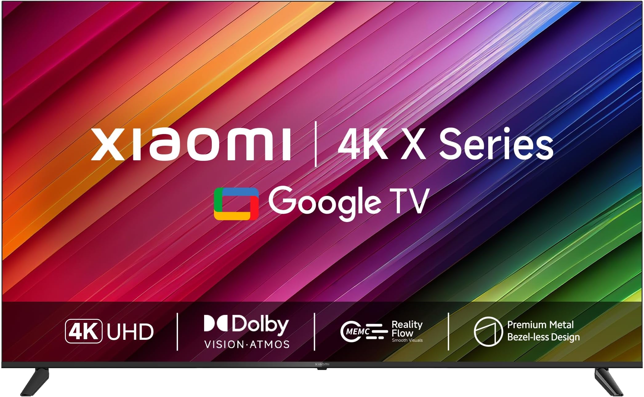 Mi Xiaomi 108 cm (43 inches) X Series 4K LED Smart Google TV L43MA-AUIN ...
