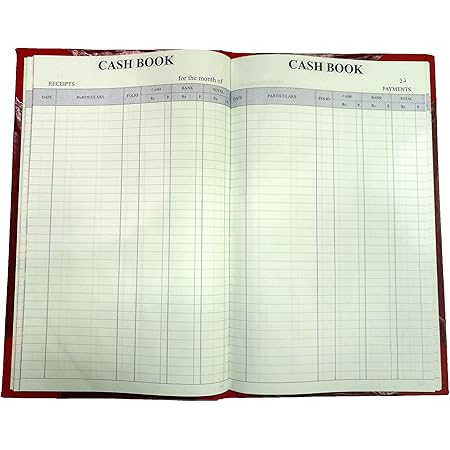 Atishay Stock Register, 32 cm X 19 cm, 220 Pages, Pack of 4 : Amazon.in ...