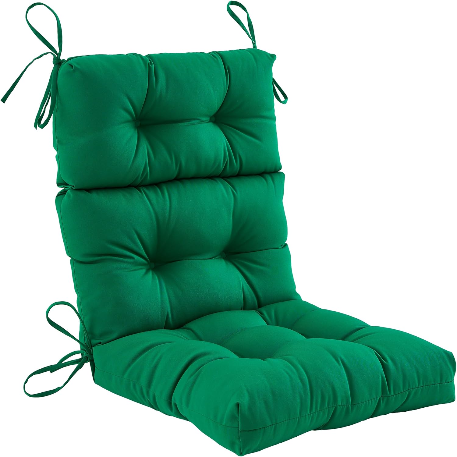 Amazon.com: ZEOLABS Outdoor High Back Chair Cushion,Water Resistant ...