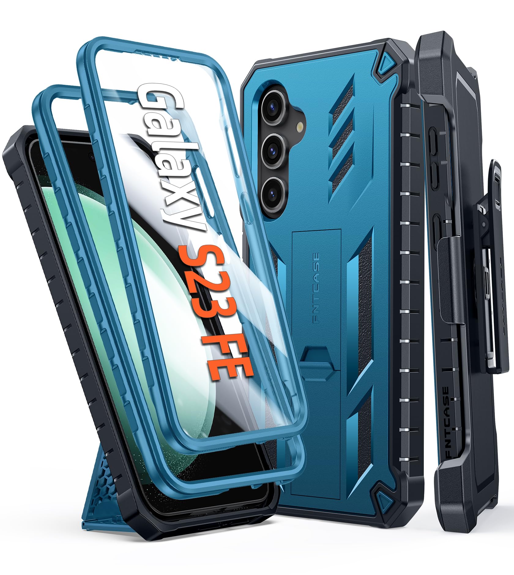 Snapklik.com : FNTCASE For Samsung Galaxy S23-FE Case: S23fe 5G Phone Case Heavy Duty Drop ...