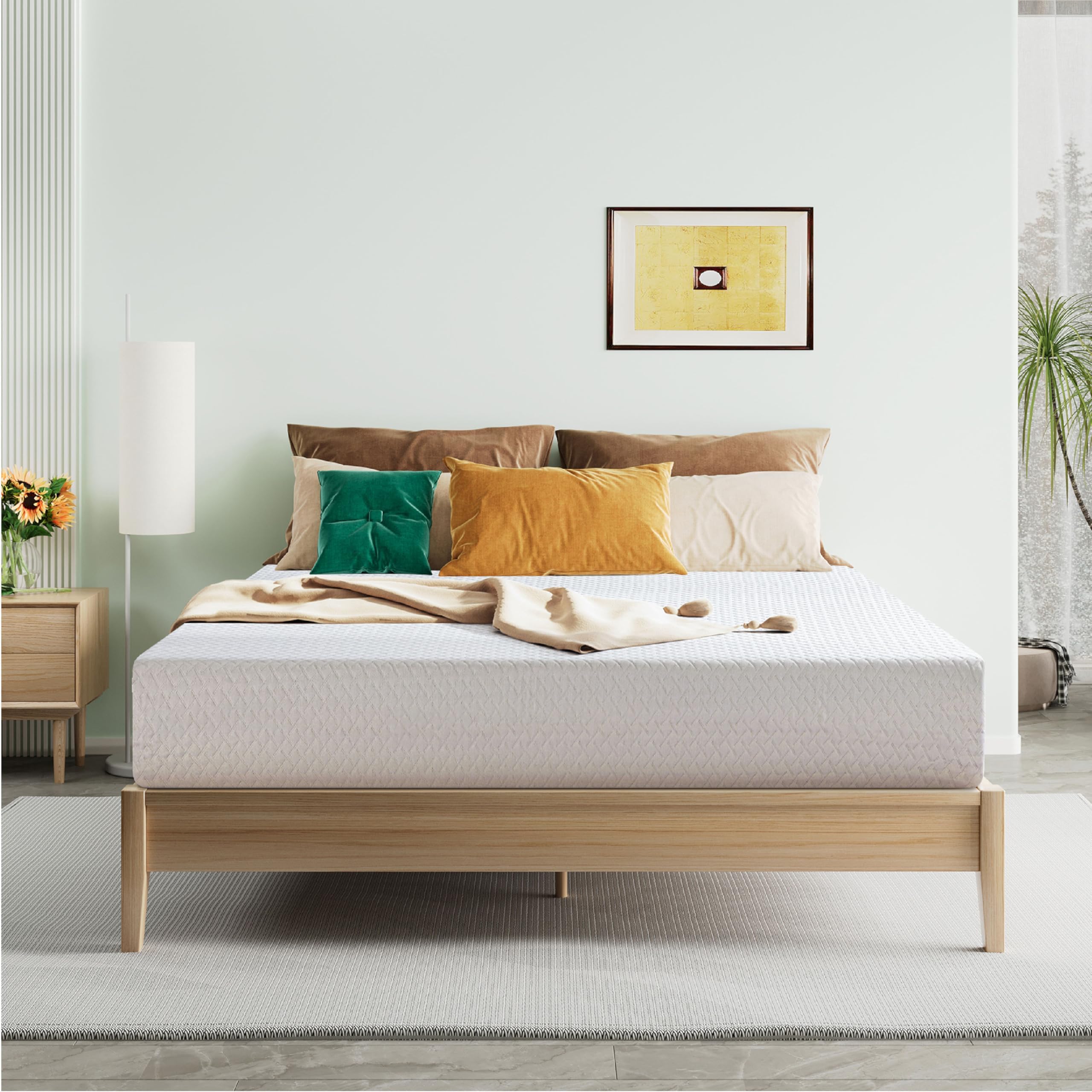 Amazon.com: Dyonery Full Size Mattress 8 Inch, CertiPUR-US Certified ...