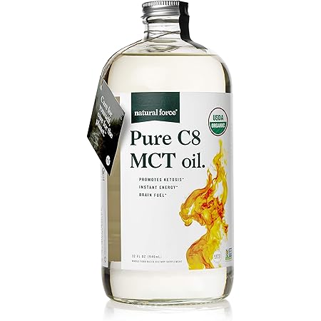 Amazon.com: Clean MCT Oil: 100% Pure C8 Caprylic Acid Triglycerides | Best Ketogenic Supplement ...