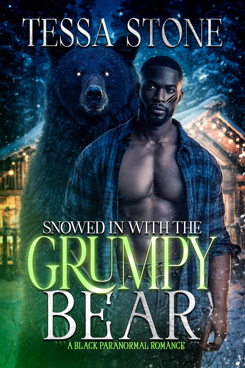 Amazon.com: Snowed In With The Grumpy Bear : A Black Paranormal Romance ...