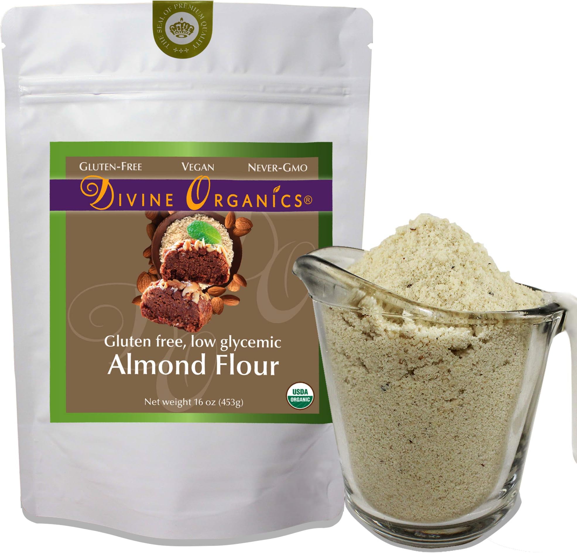 Amazon.com : Honeyville Blanched Almond Flour Ultra-Fine Grind Gluten ...