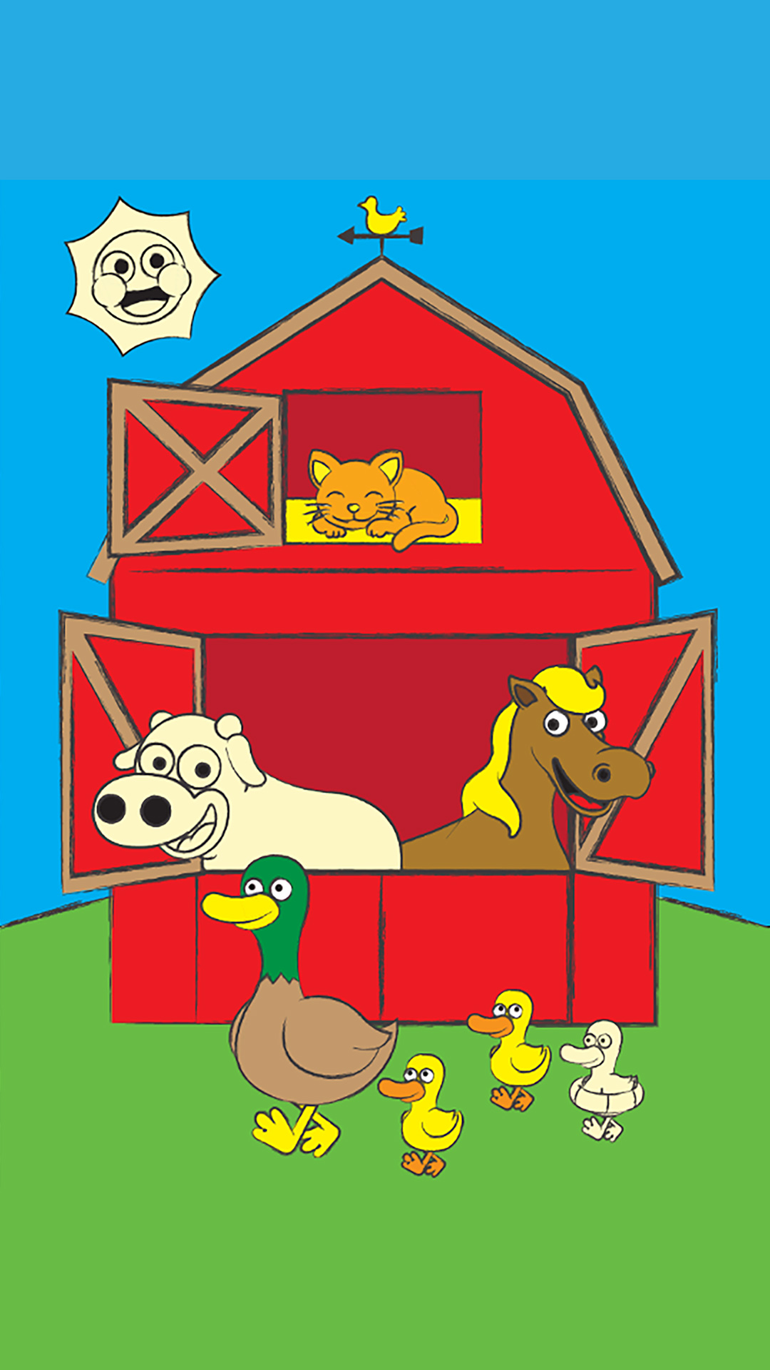 Coloring Farm Touch To Color Activity Coloring Book For Kids and Family ...