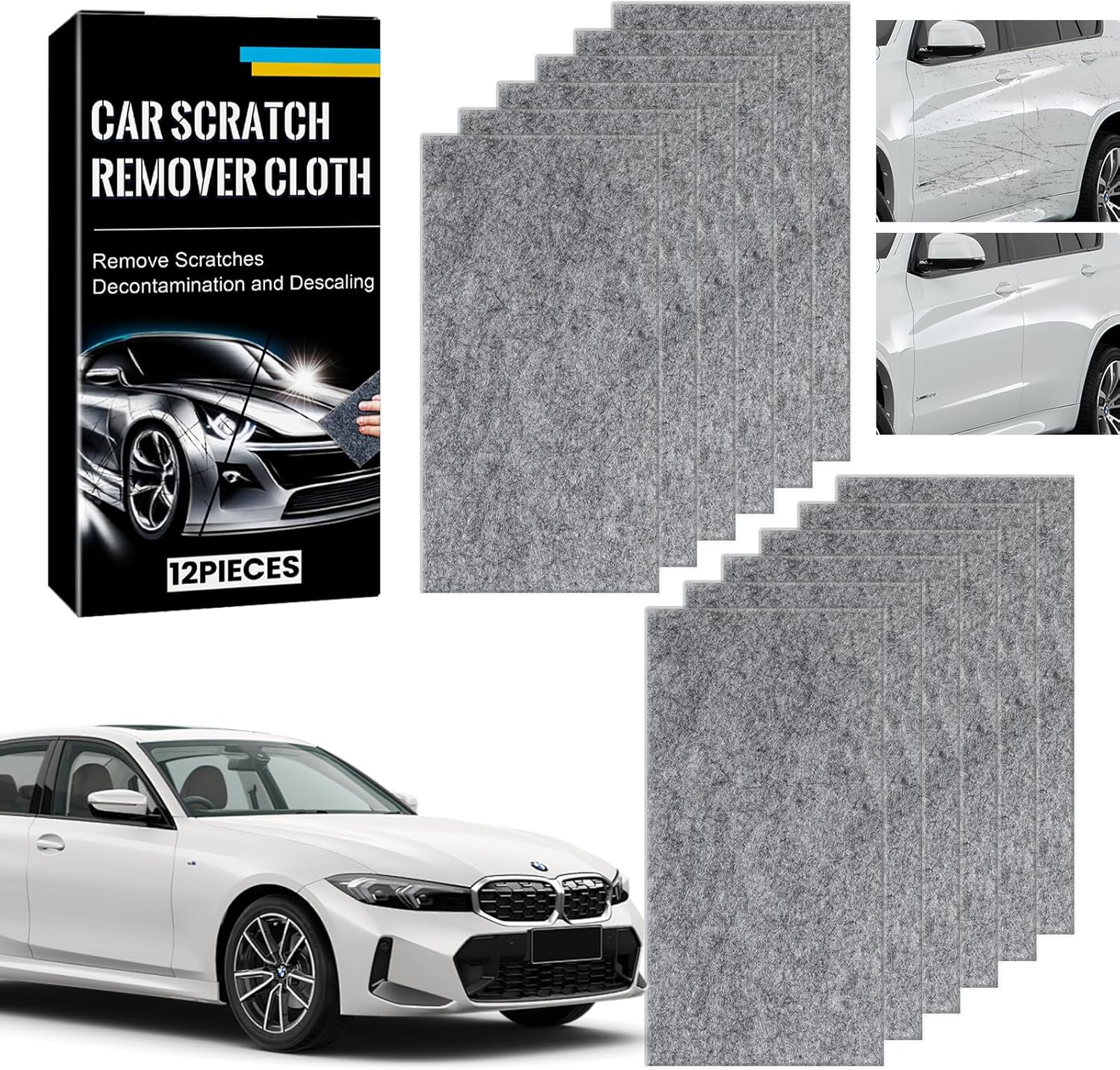 Trukafie Nano Sparkle Cloth, Nano Sparkle Cloth Car Scratch Original ...