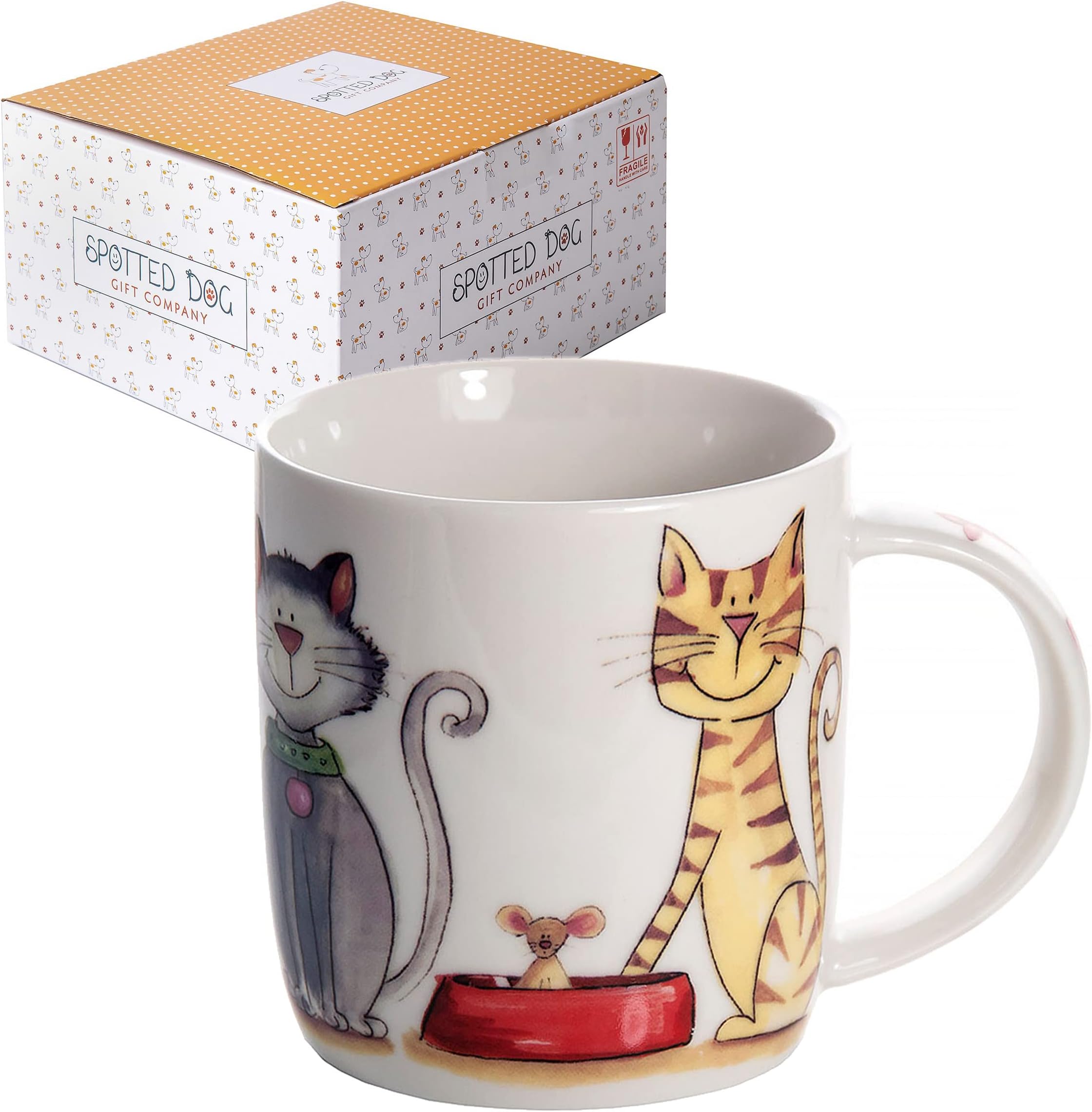 Amazon.com: Hyturtle Fall Cat Coffee Mug - Birthday Christmas Gifts For ...