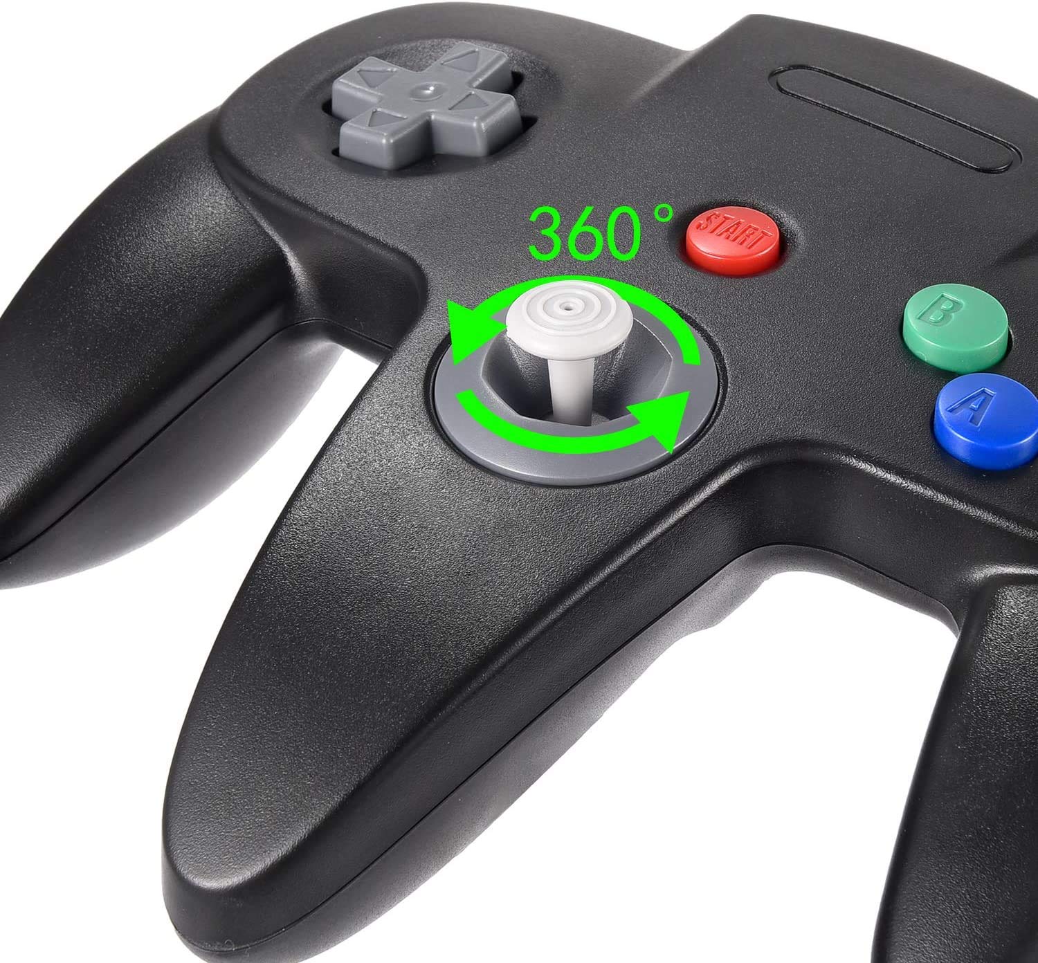 Snapklik.com : 2 Pack Classic N64 Controller, Retro N64 Remote Joystick ...
