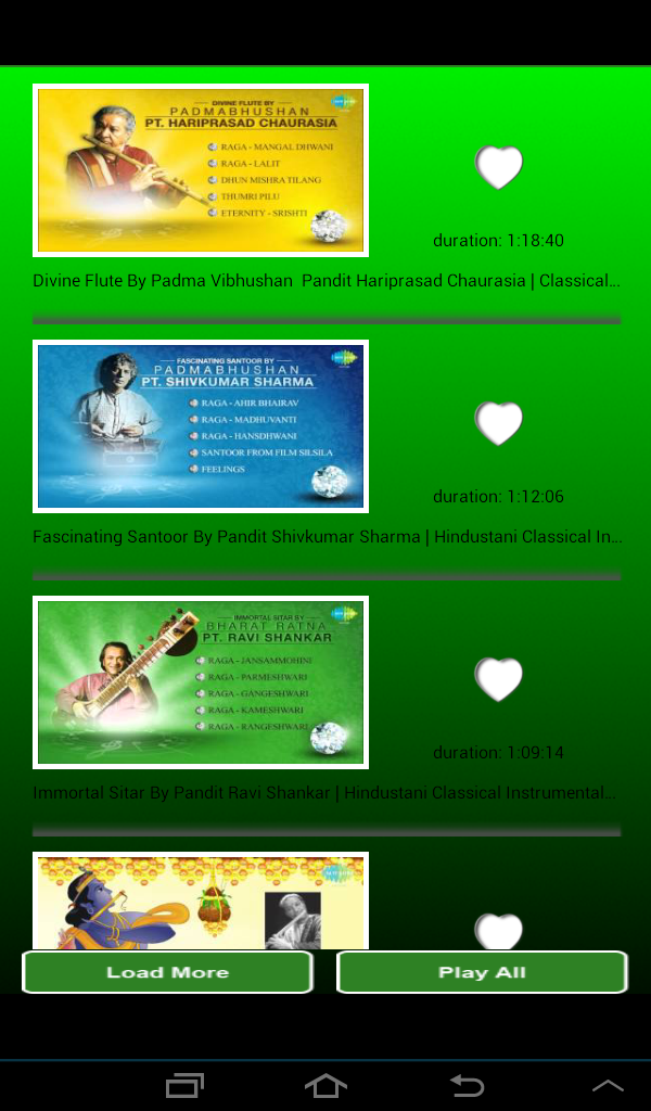 Indian Instrumental Music Videos - App on Amazon Appstore