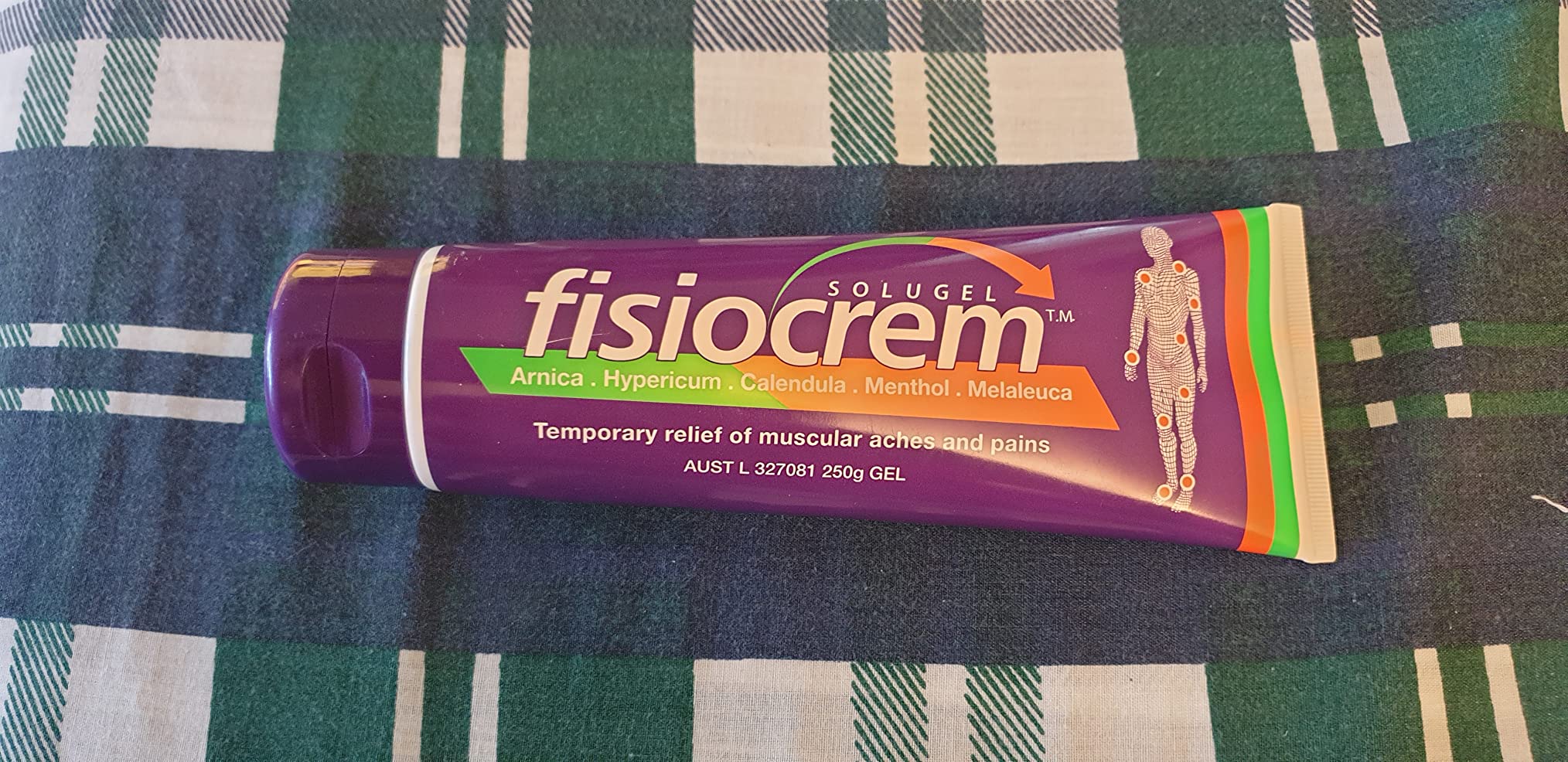 Fisiocrem Solugel 250g – Muscle Pain Relief Gel with Naturally Derived ...