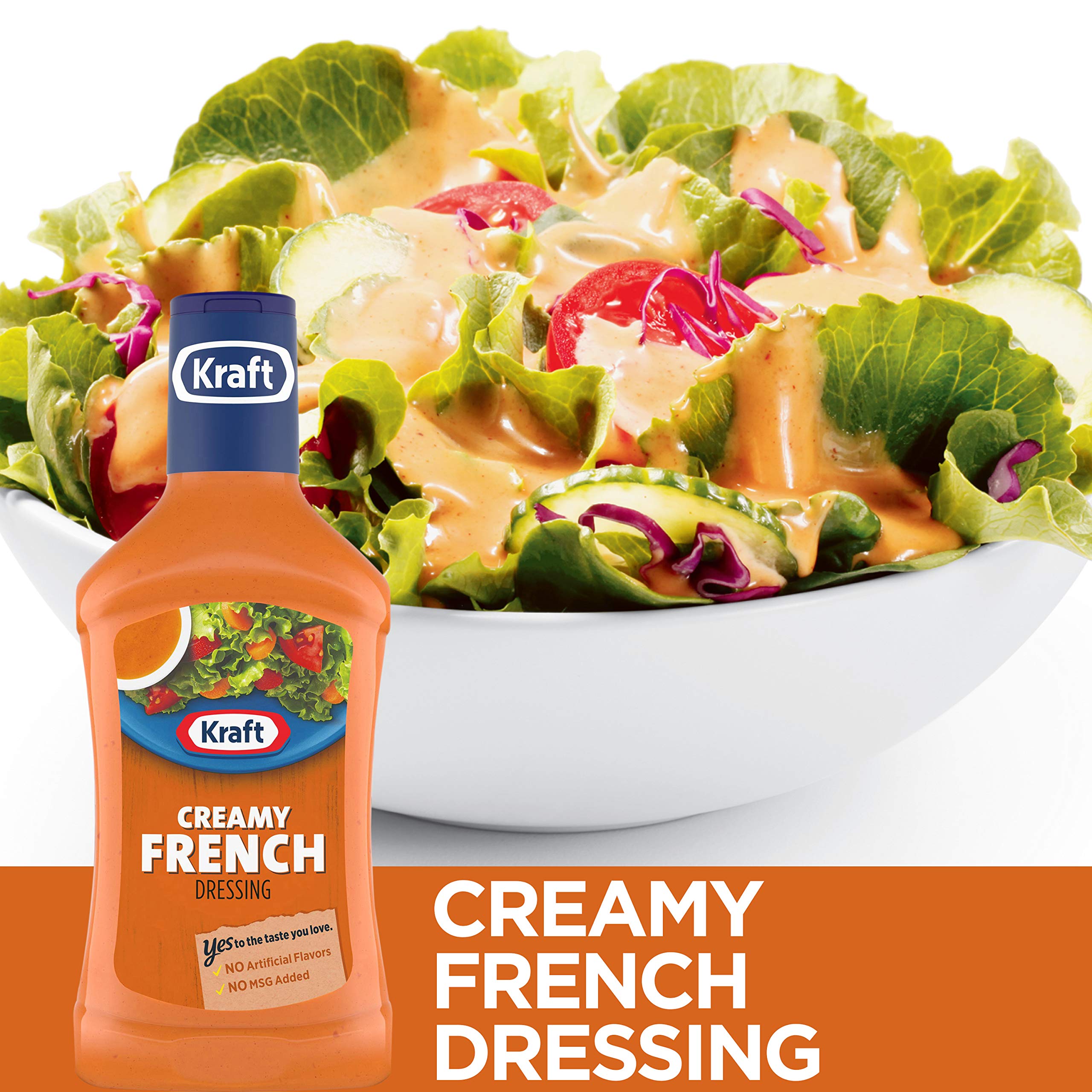 Snapklik.com : Kraft Creamy French Salad Dressing