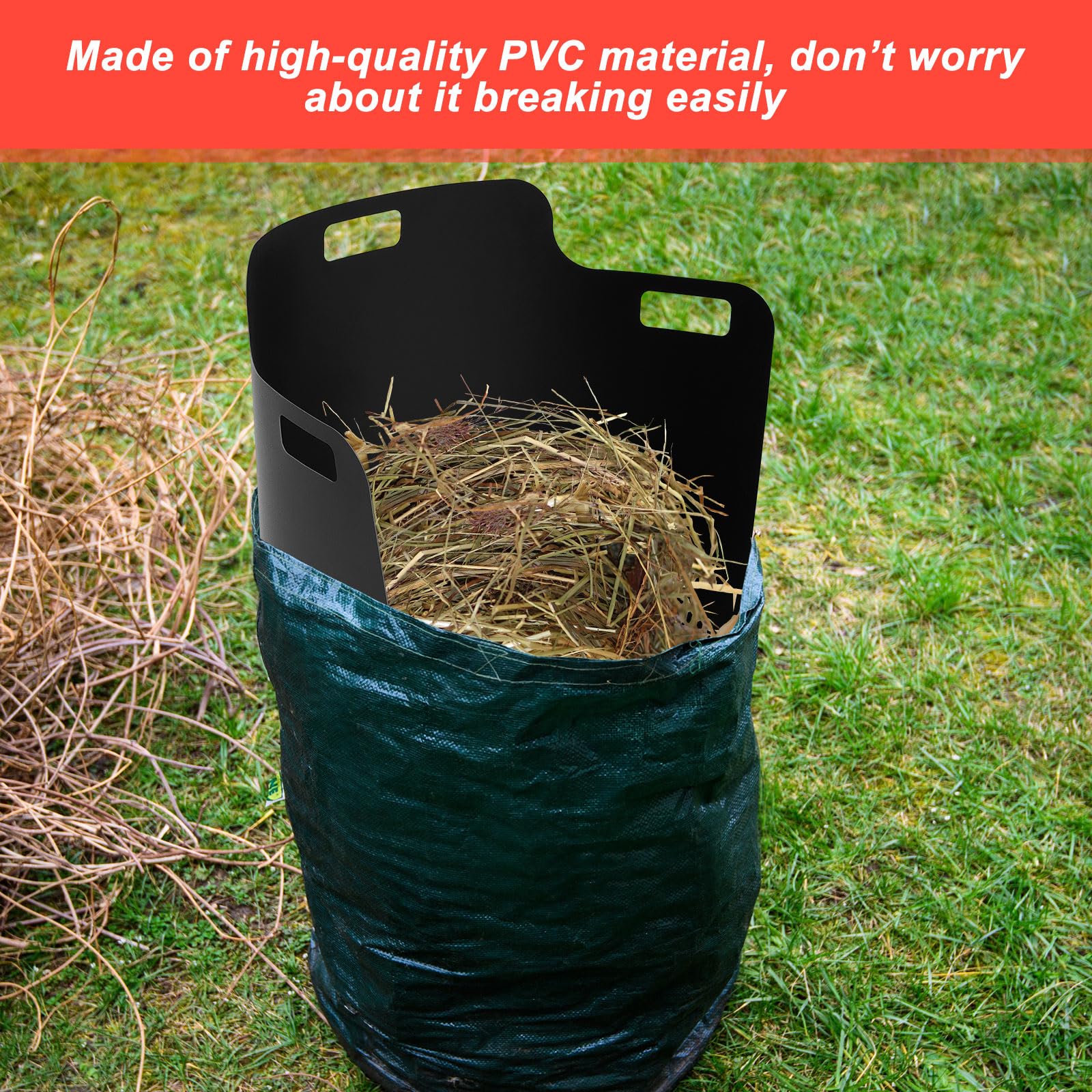 Snapklik.com : 2 Pcs Hay Net Filler PVC Hay Bag Holder Hay Net Bag ...
