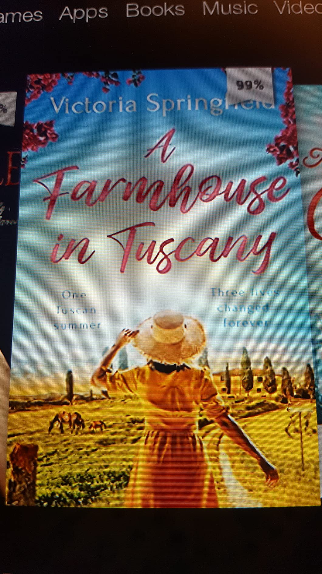 A Farmhouse in Tuscany: Amazon.co.uk: Springfield, Victoria ...