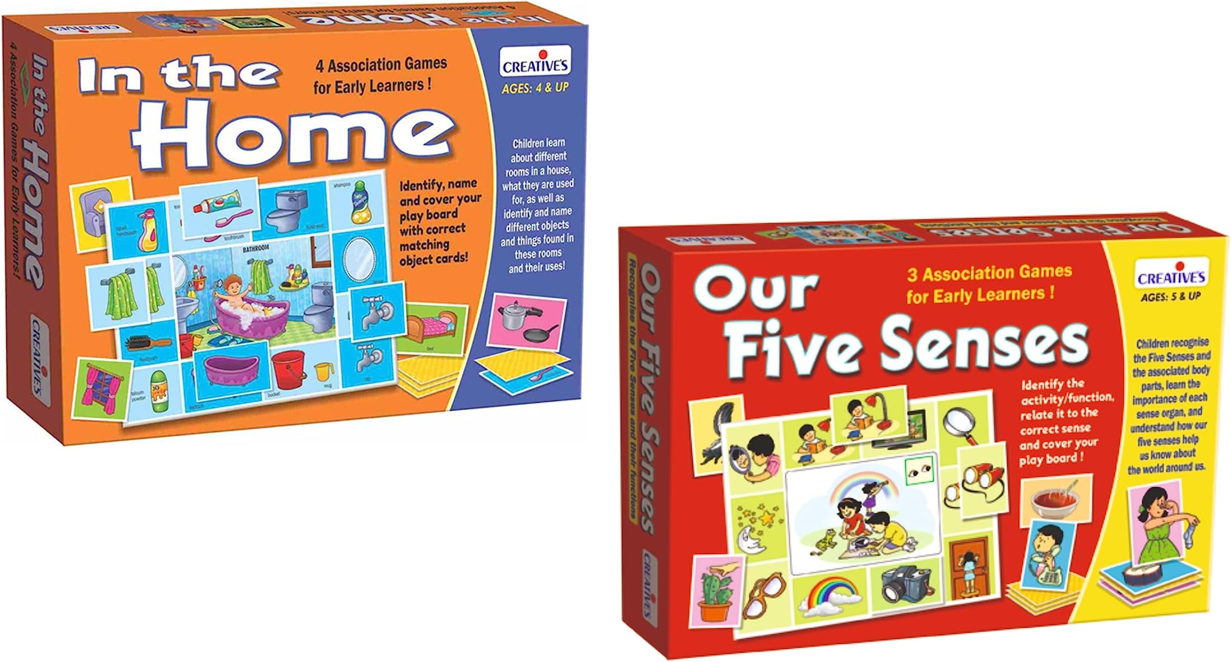 Buy Creative's Combo Pack Sets 2 of Box | in The Home & Our Five Senses ...