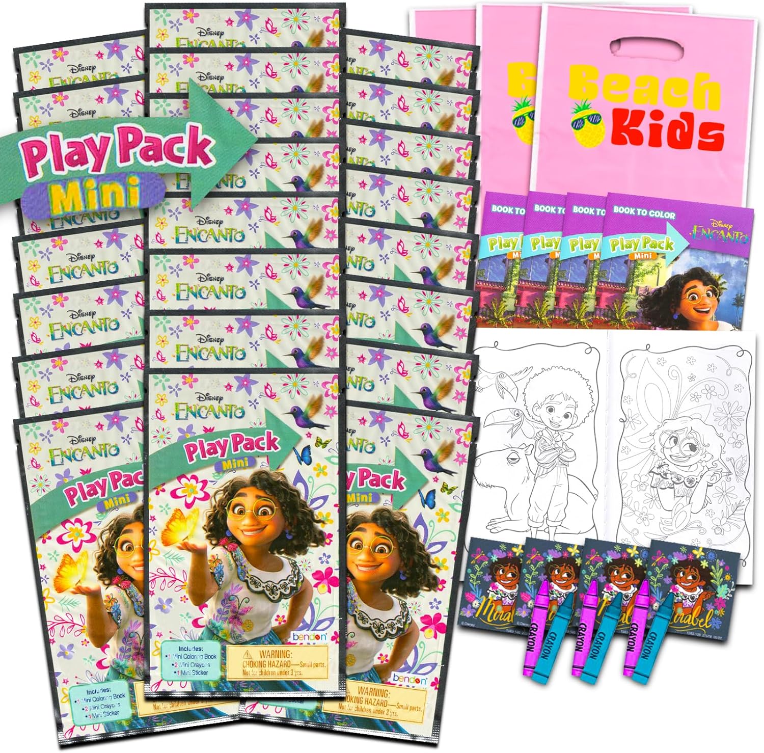 Amazon.com: Classic Disney Encanto Mini Party Favors Set for Kids ...