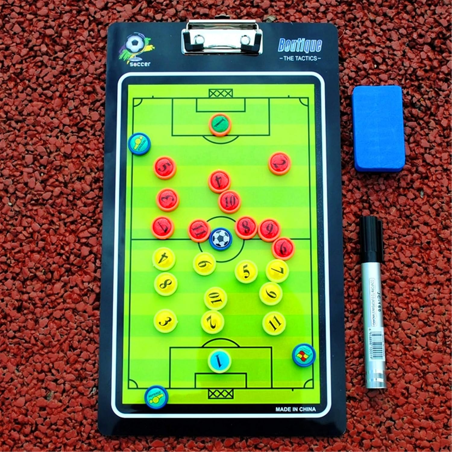 JasCherry Football Tactic Board, Magnetic Soccer Coaching Board ...