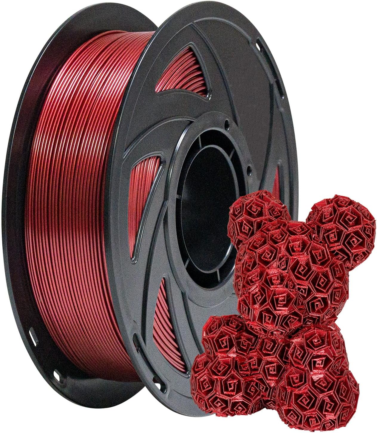 Amazon.com: PETG Filament Red, 1.75 mm Filament for 3D Printer with ...
