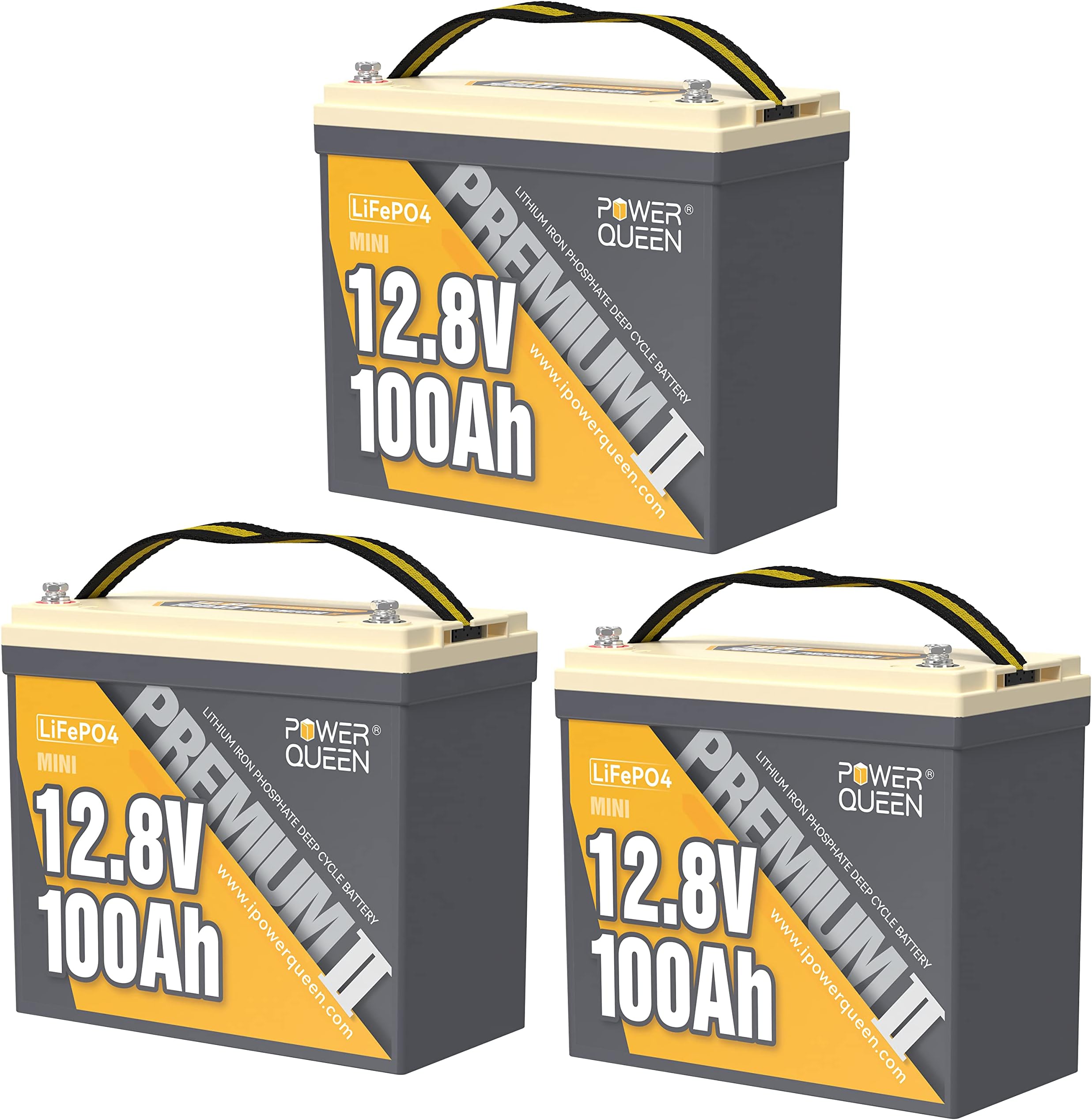 Amazon.com: WattCycle LiFePO4 Lithium Battery 12V 100Ah, Use EV Grade ...