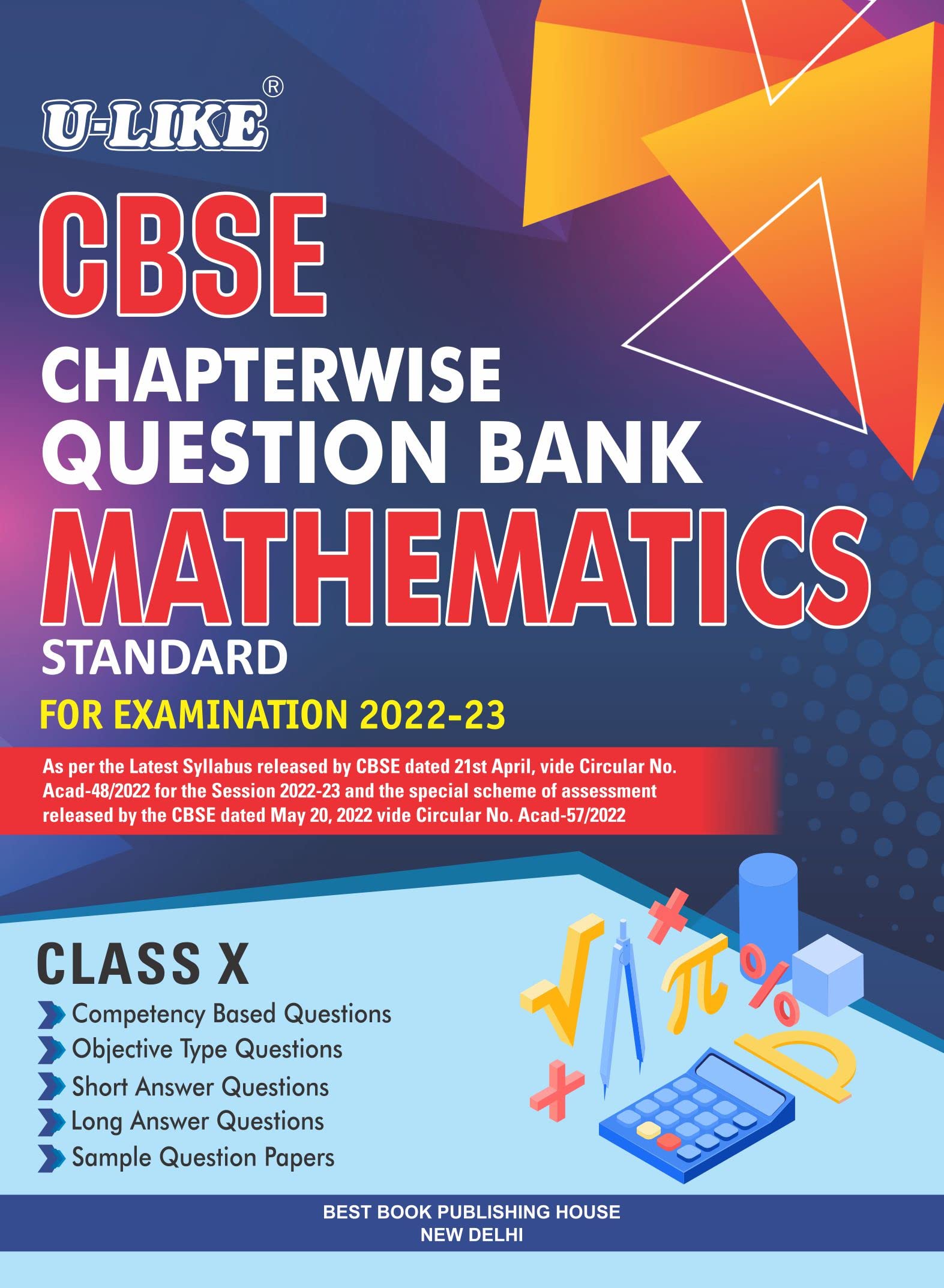 CBSE CHAPTERWISE QUESTION BANK MATHEMATICS STANDARD CLASS X (2023 ...