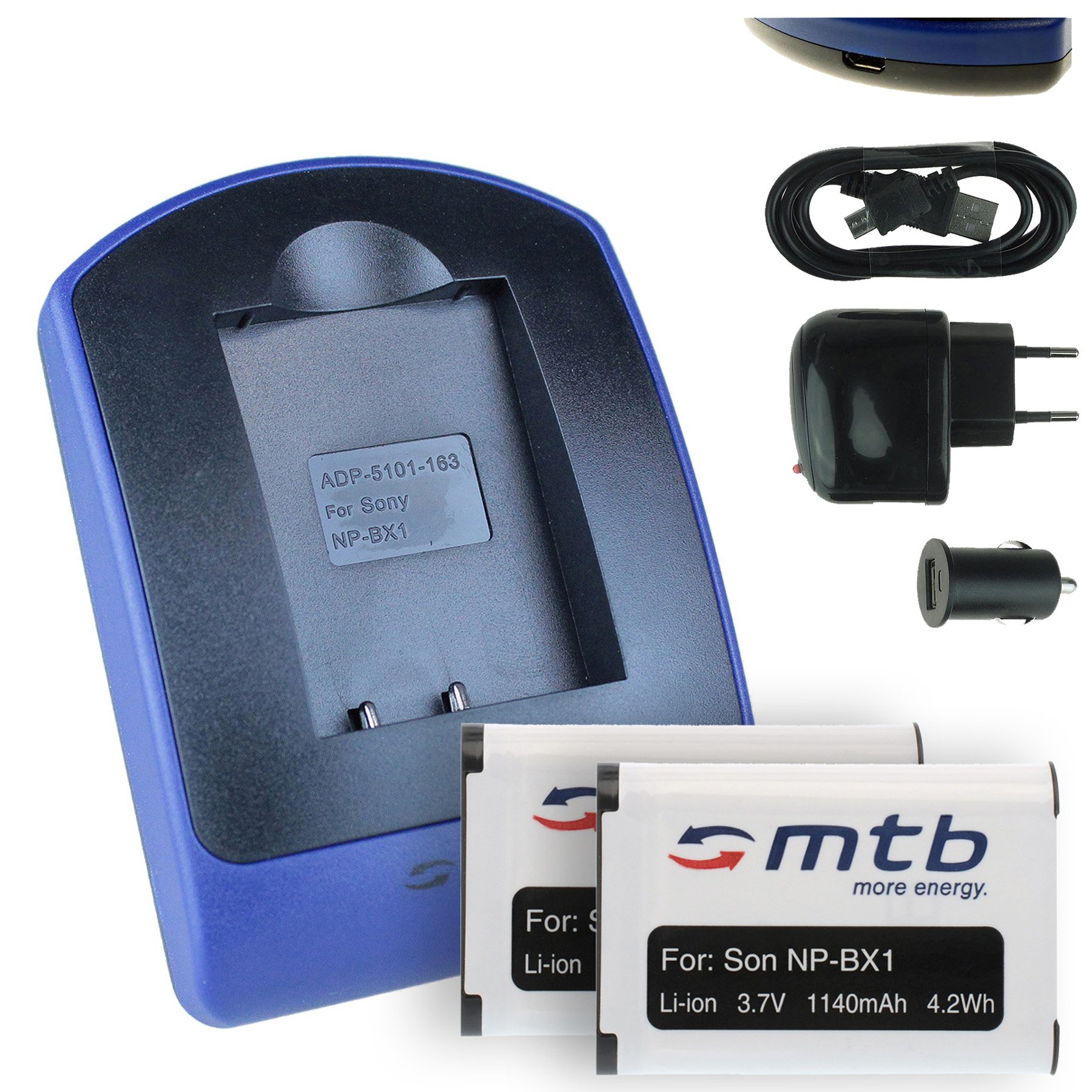 Sony Rx100 V 2 Akkus + Ladegeru00e4t Kompatibel Mit Sony NP-BX1 / HDR ...