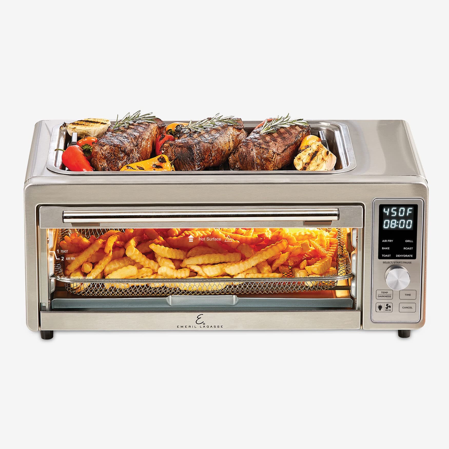 Amazon.com: Tristar Power Grill 360Tm - Stainless: Home & Kitchen