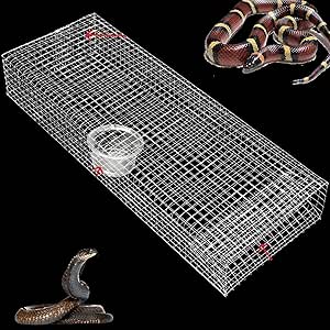 Amazon.com: Spring Humane Snake Trap – Double-Door Design | Escape ...