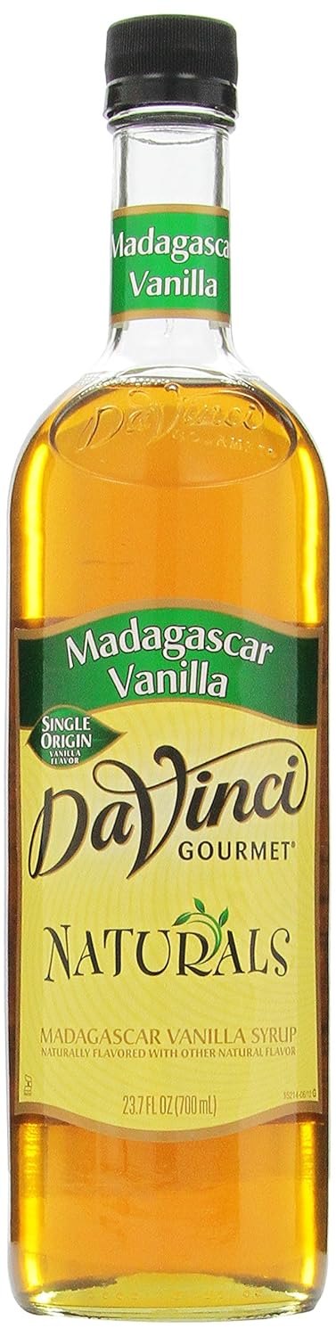 Amazon.com: DaVinci Gourmet Naturals Syrup, Madagascar Vanilla, 23.7 ...