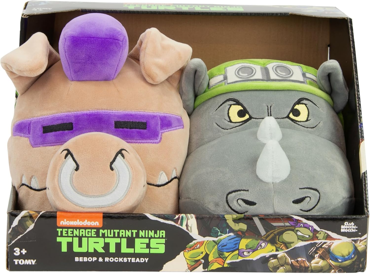 Amazon.com: Club Mocchi-Mocchi- Teenage Mutant Ninja Turtles Plushies ...