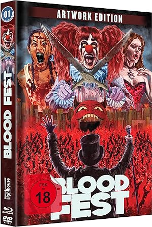 Blood Fest Ltd. Mediabook Artwork Edition Nr. 1 (BD+DVD) [Blu-ray ...