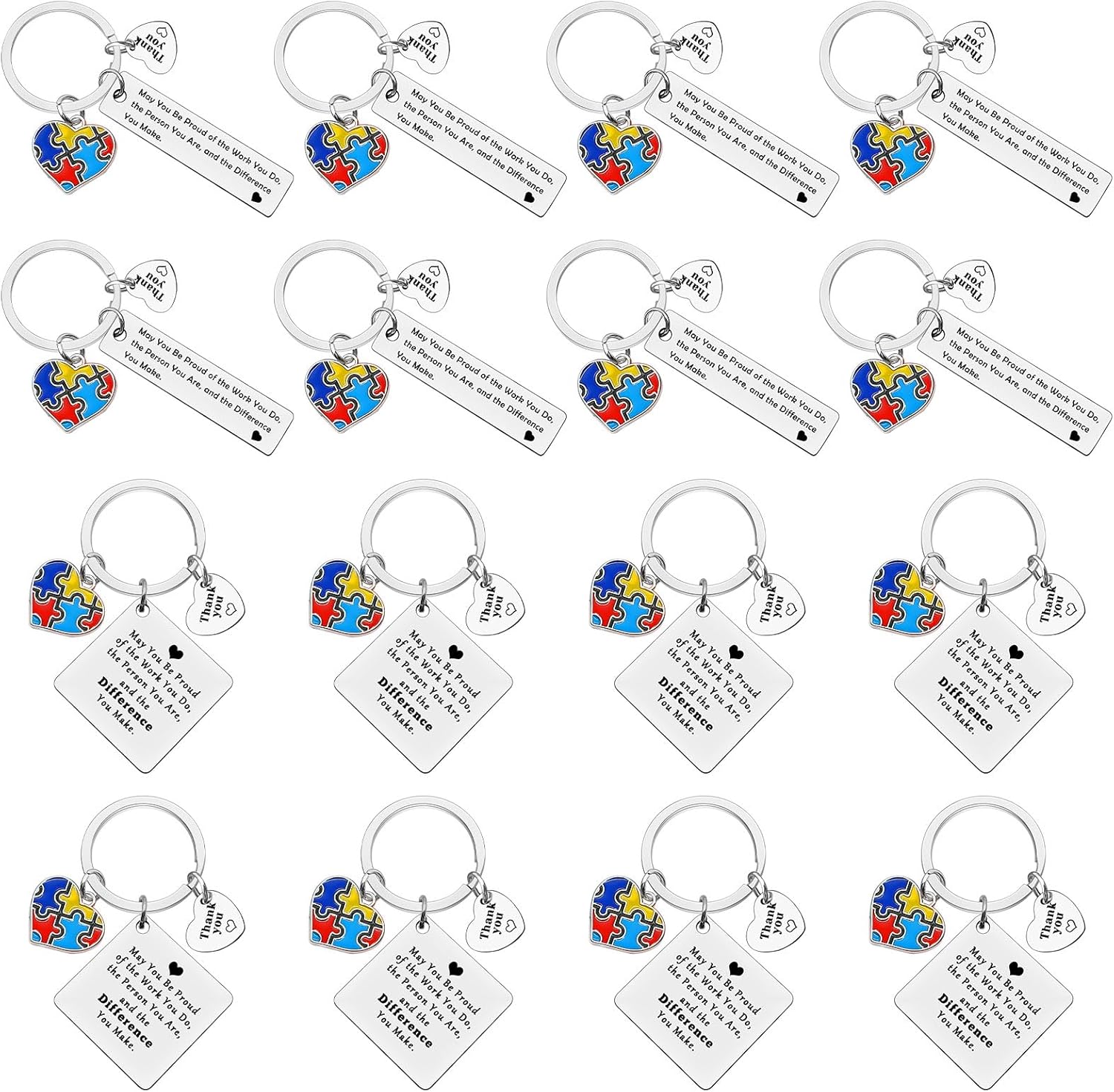 Amazon.com: Xiahuyu 16 Pcs Thank You Gifts for Autism Teacher Special ...