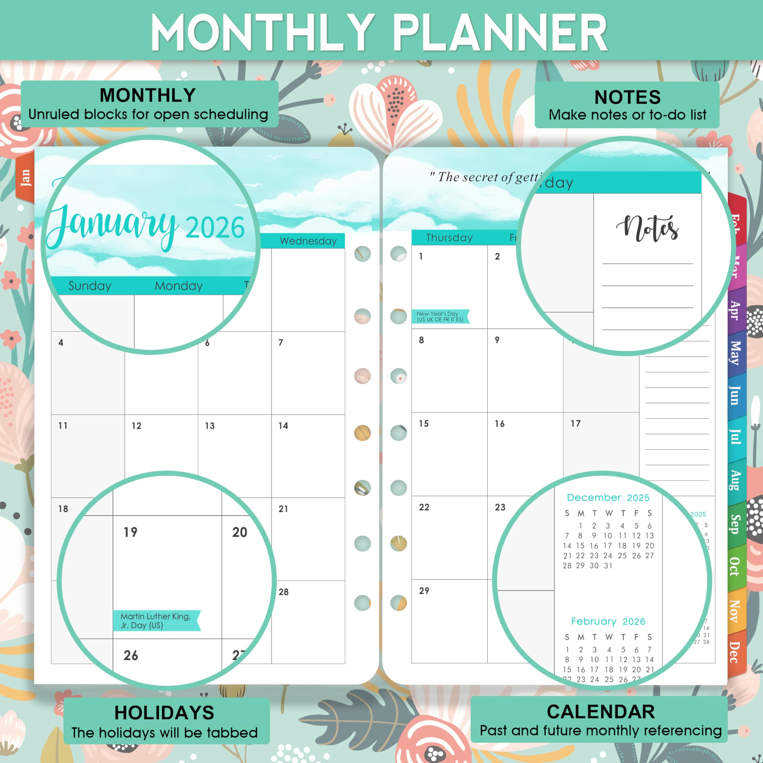 Happy Planner 2025 Refill Aazon.co : 2026 Planner Refills - Planner ...