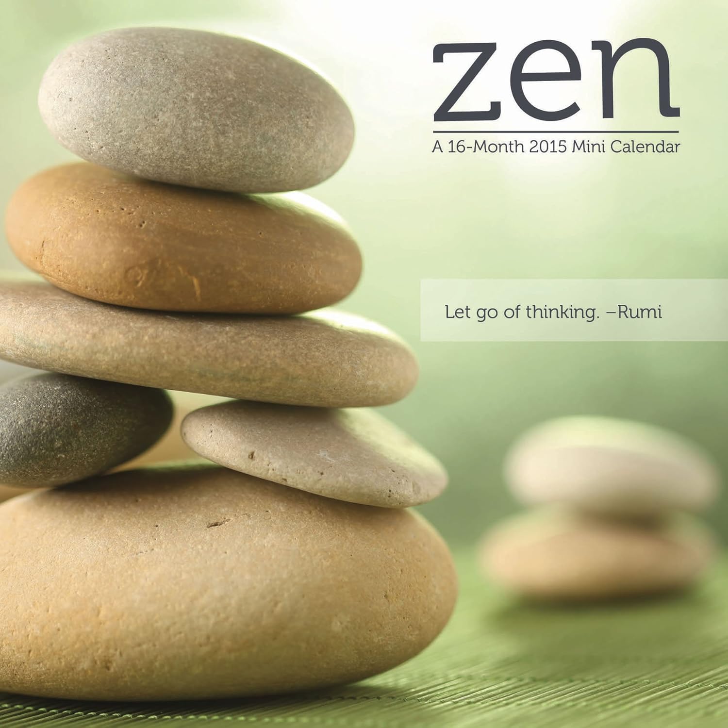 Zen 2015 Mini 7 x 7 Calendar: Trends International: 9781438832036 ...